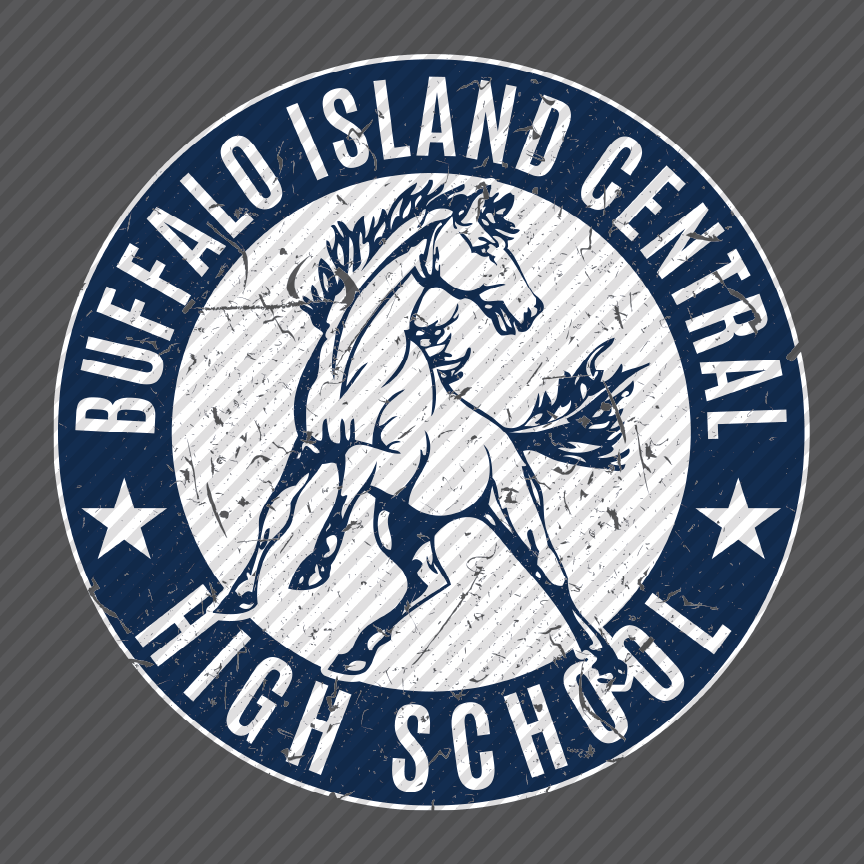 BIC Mustangs circle – K. Wells Designs