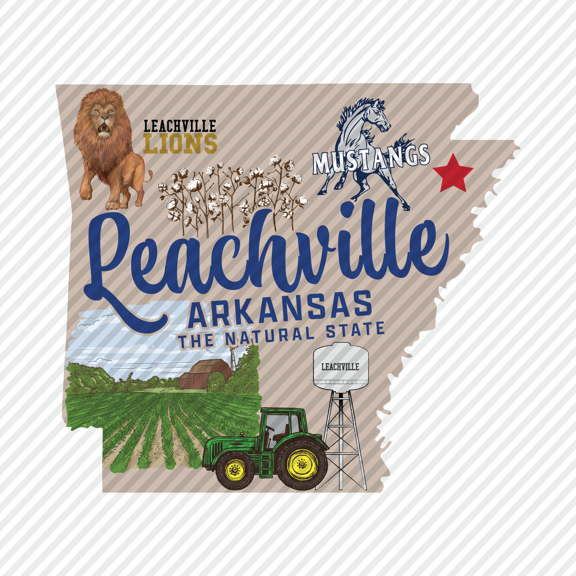 Leachville AR elements – K. Wells Designs